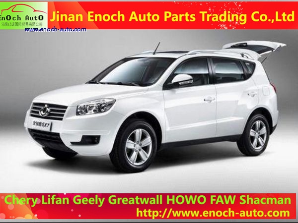 Chery Geely Greatwall BYD Lifancar parts HOWO Shacman truck parts